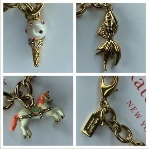 kate spade | Jewelry | Kate Spade Carnival Unicorn Fish Ice Cream Charm ...
